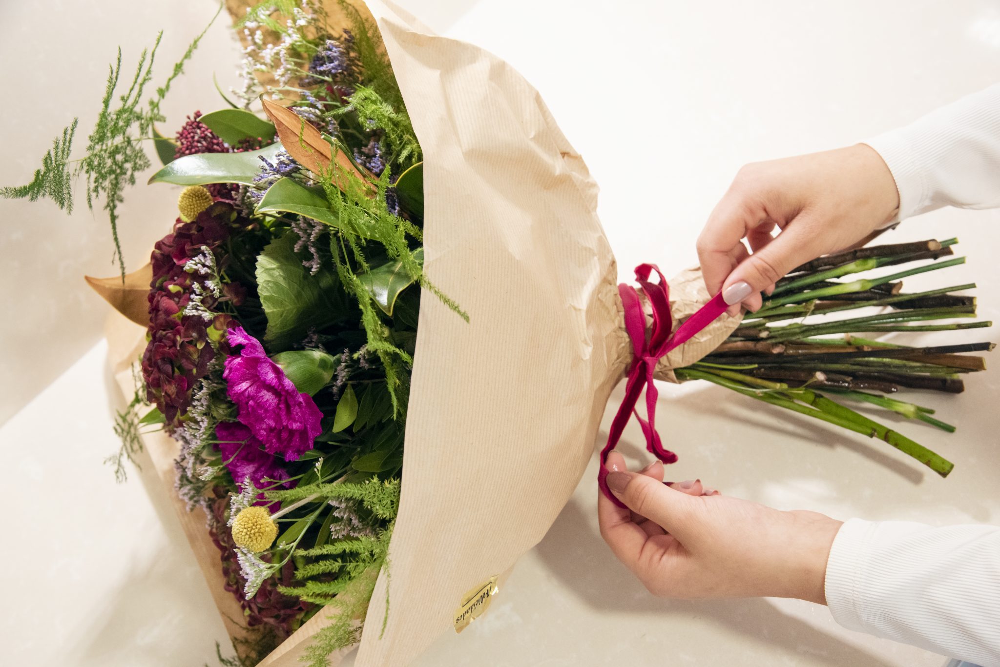 Cuidados del ramo para que